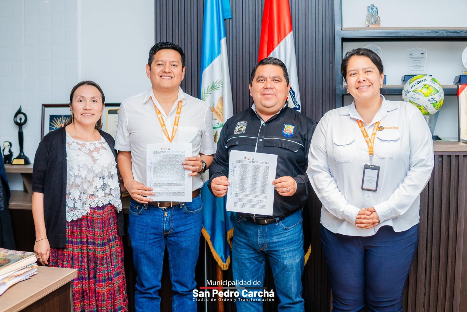 Conexión Centroamérica y la Municipalidad de San Pedro Carchá uniendo ...